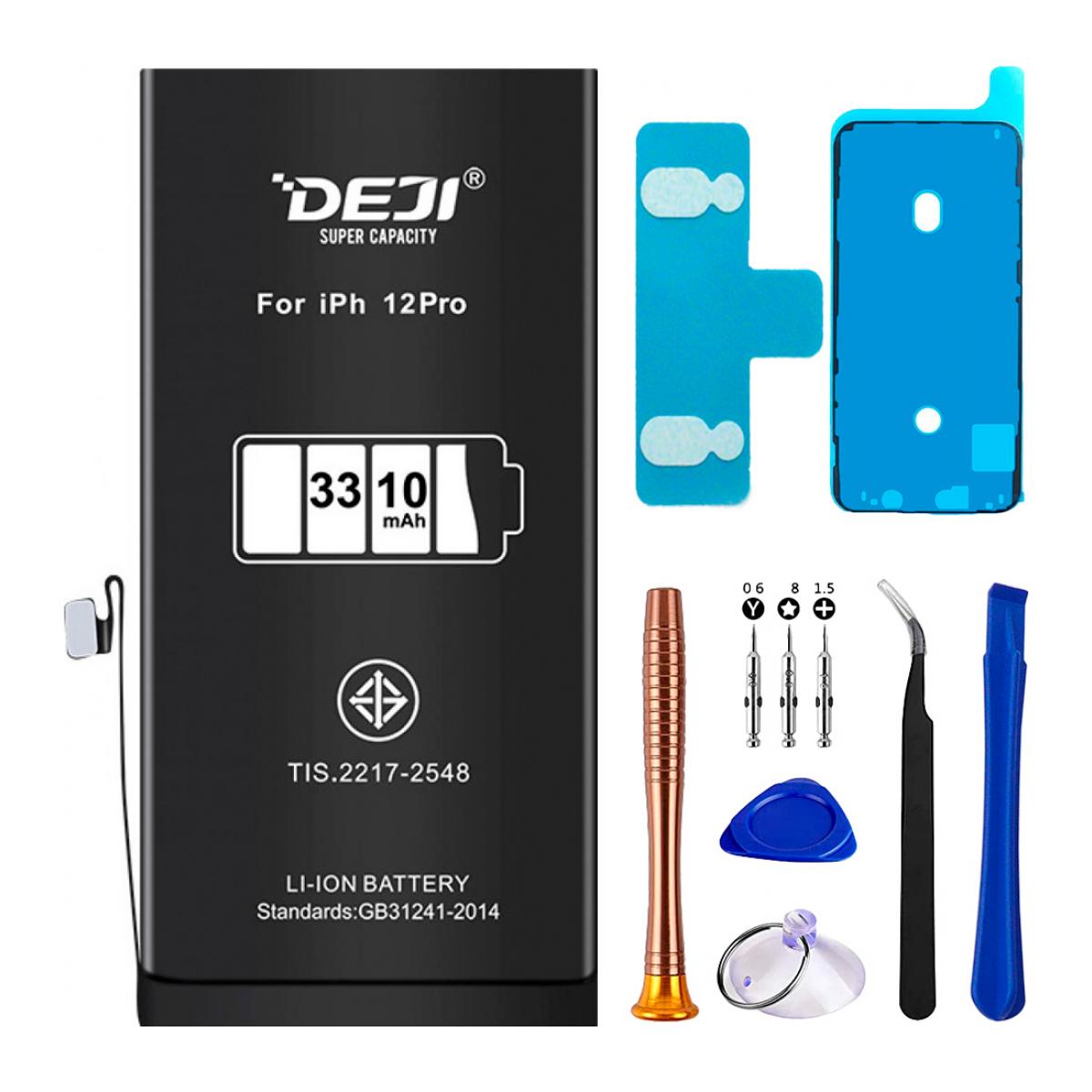 Посилена батарея DEJI-Apple iPhone 12 Pro 3310 mAh Tool Kit (набір ...