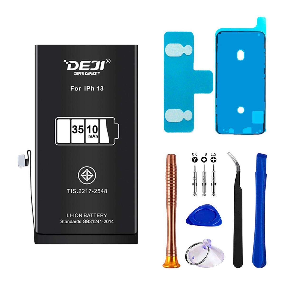Посилена батарея DEJI-Apple iPhone 13 3510 mAh Tool Kit (набір ...