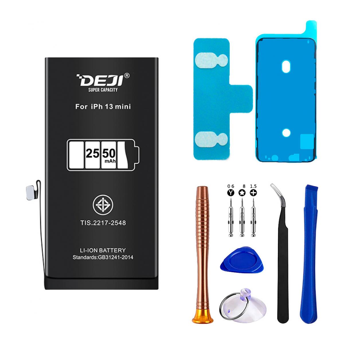 Посилена батарея DEJI-Apple iPhone 13 Mini 2550 mAh Tool Kit (набір ...